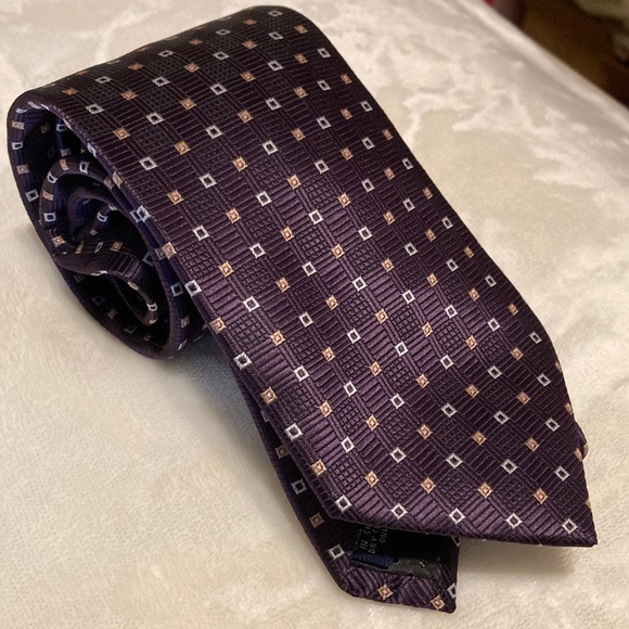 Versa | Accessories | Versa Dark Purple Tie | Poshmark